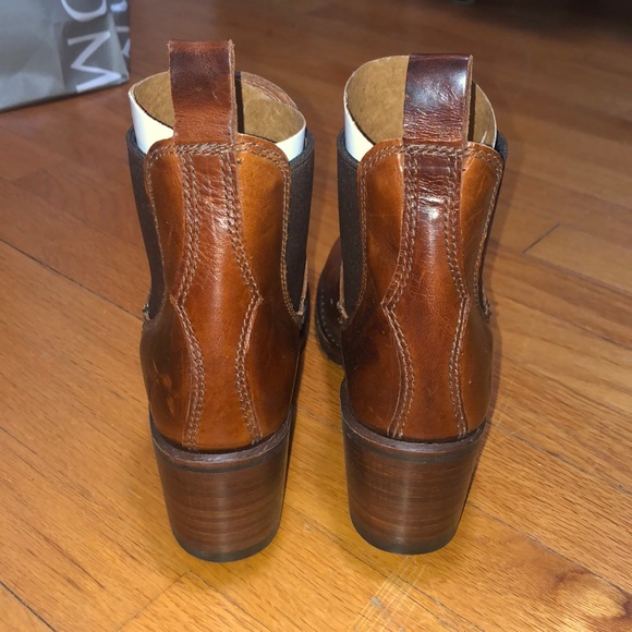 Frye | Shoes | Frye Sabrina Chelsea Boot In Cognac | Poshmark